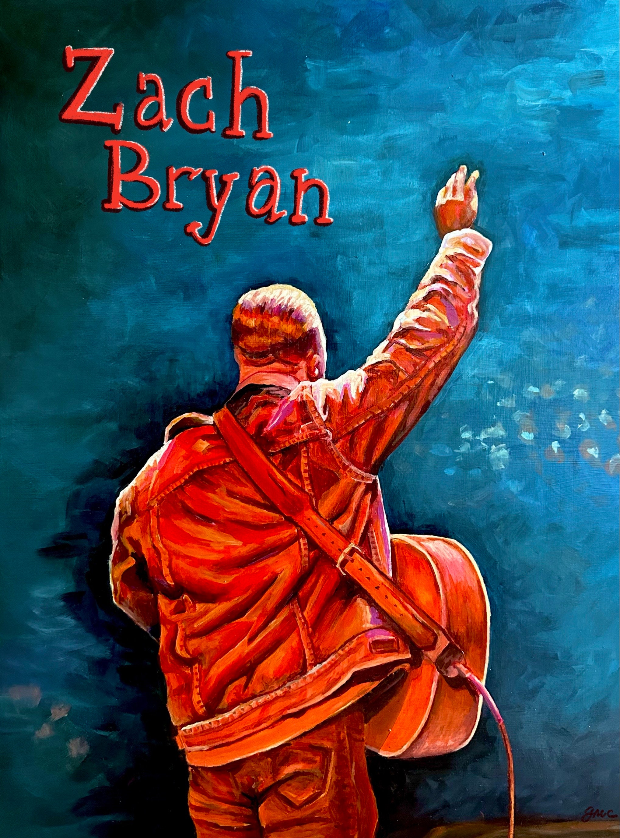 Zach Bryan Art Print , Instant Download, Digital Download, Zach Bryan ...