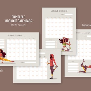 Fitness Sticker Bundle. Printable Sport, Healthy Stickers. Fitness ...