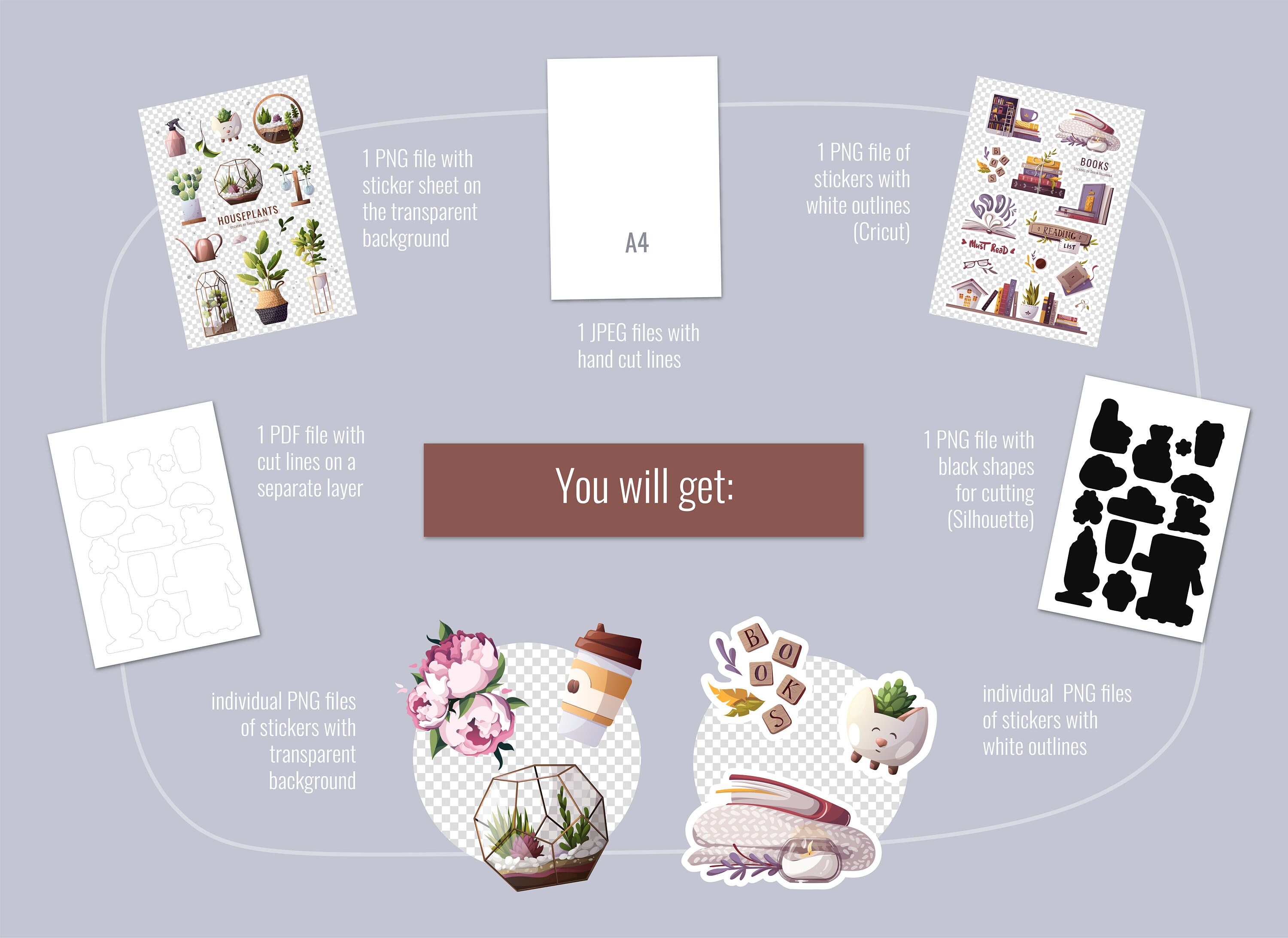 Podcast Stickers. Printable Stickers. Radio Broadcast - Etsy