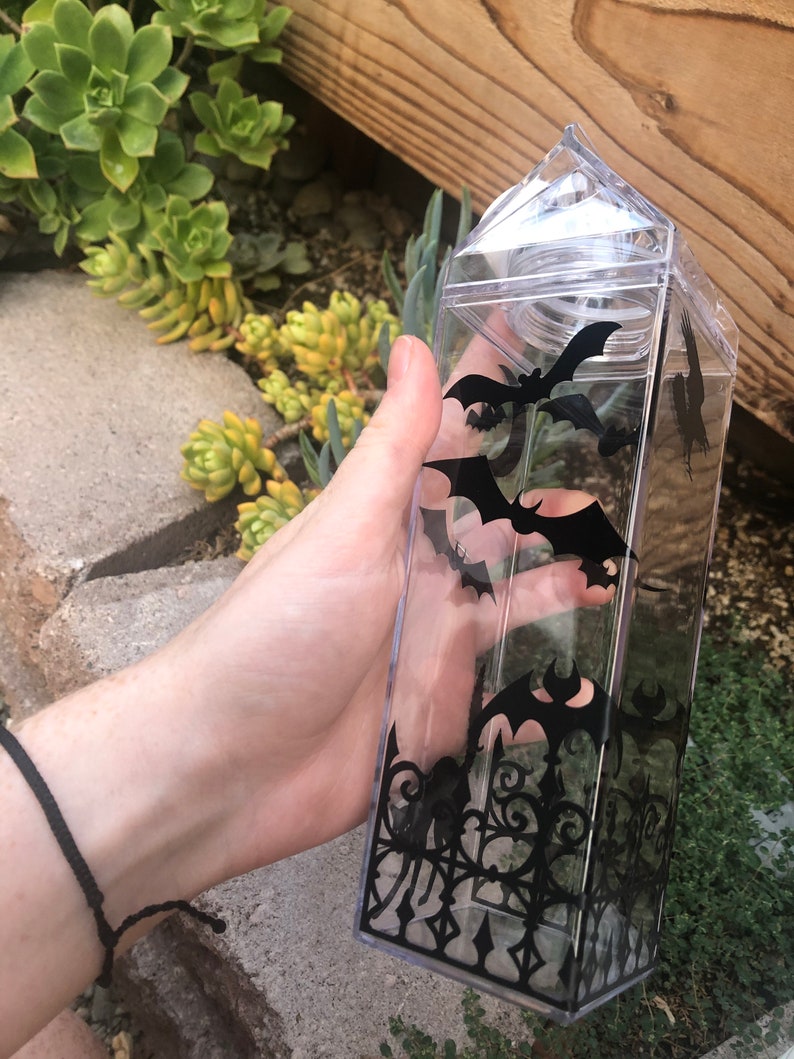 Spooky Milk Carton Water Bottle can Be Personalized or Fully | Etsy