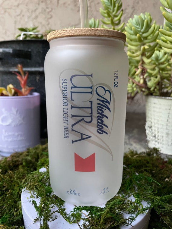 16 Oz. Frosted Sublimation Libbey Beer Glass With michelob - Etsy