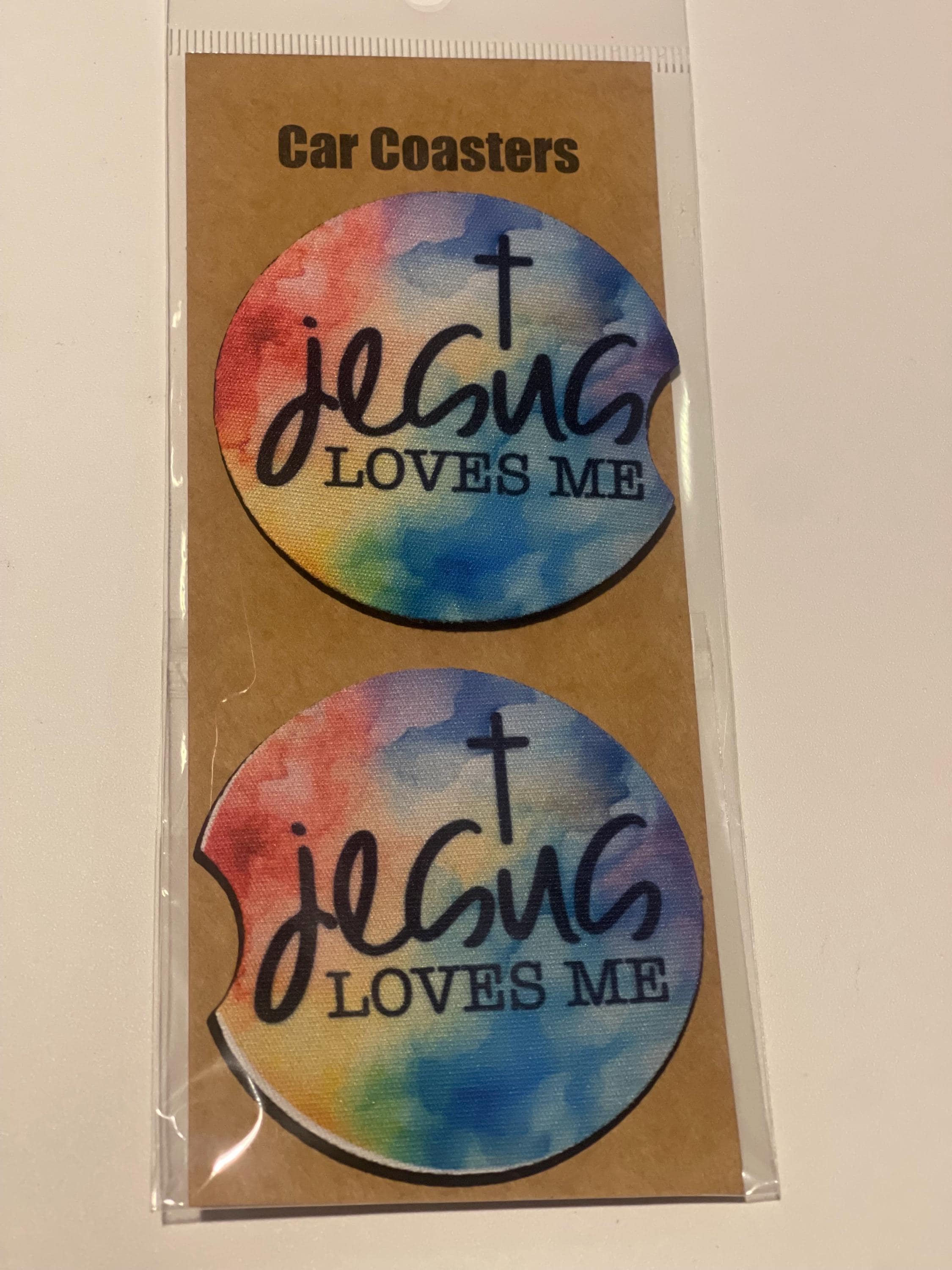 Car Coaster, Christian Car Coaster, Faith Car Coaster, Bible Verse Car ...