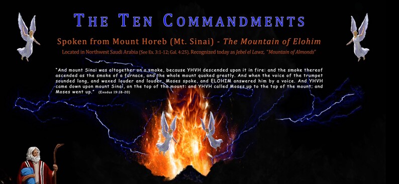 The Ten Commandments (18" X 24") Poster - Etsy