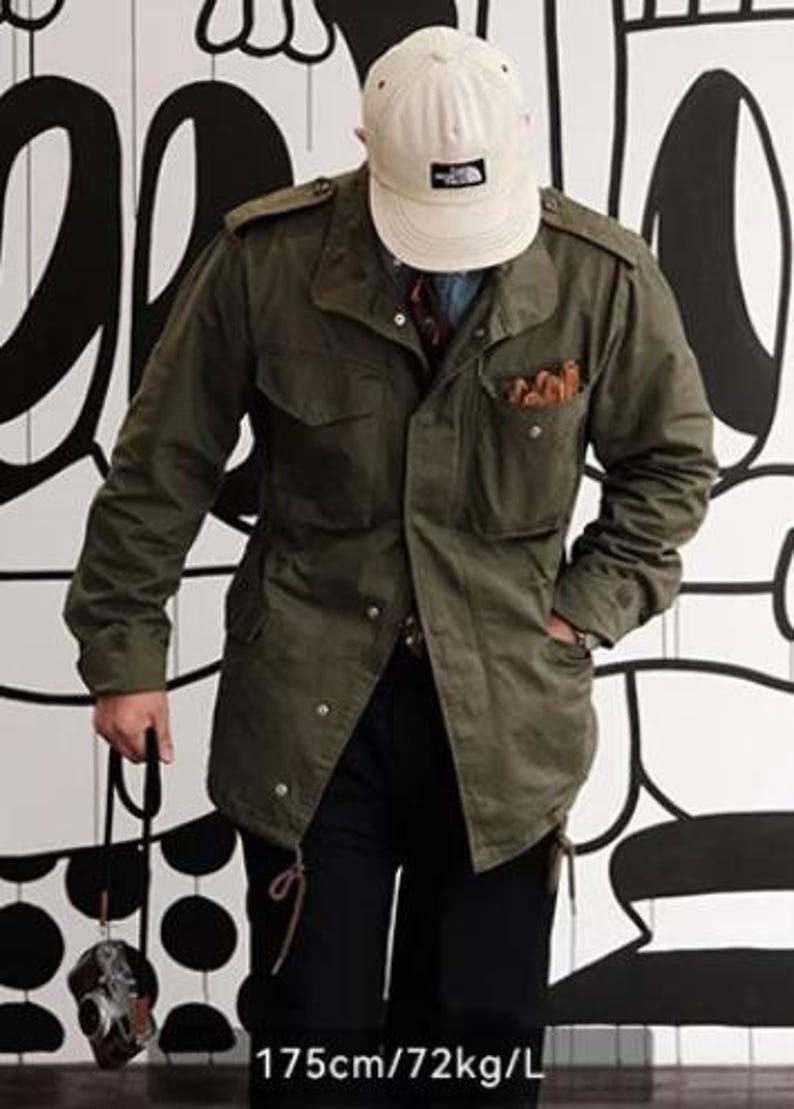 The Iconic M65 Field Coat | Men’s Vintage Olive Drab Jacket | Tactical ...