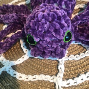 Purple Spider Plushie- Handmade- Crochet - - Etsy