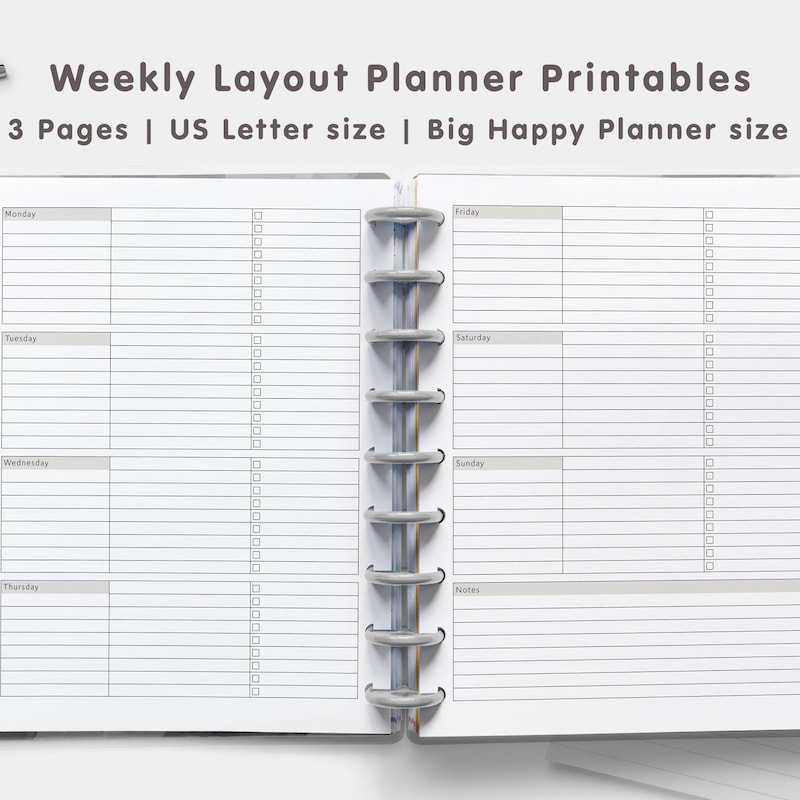 Happy Planner 2021 - Etsy