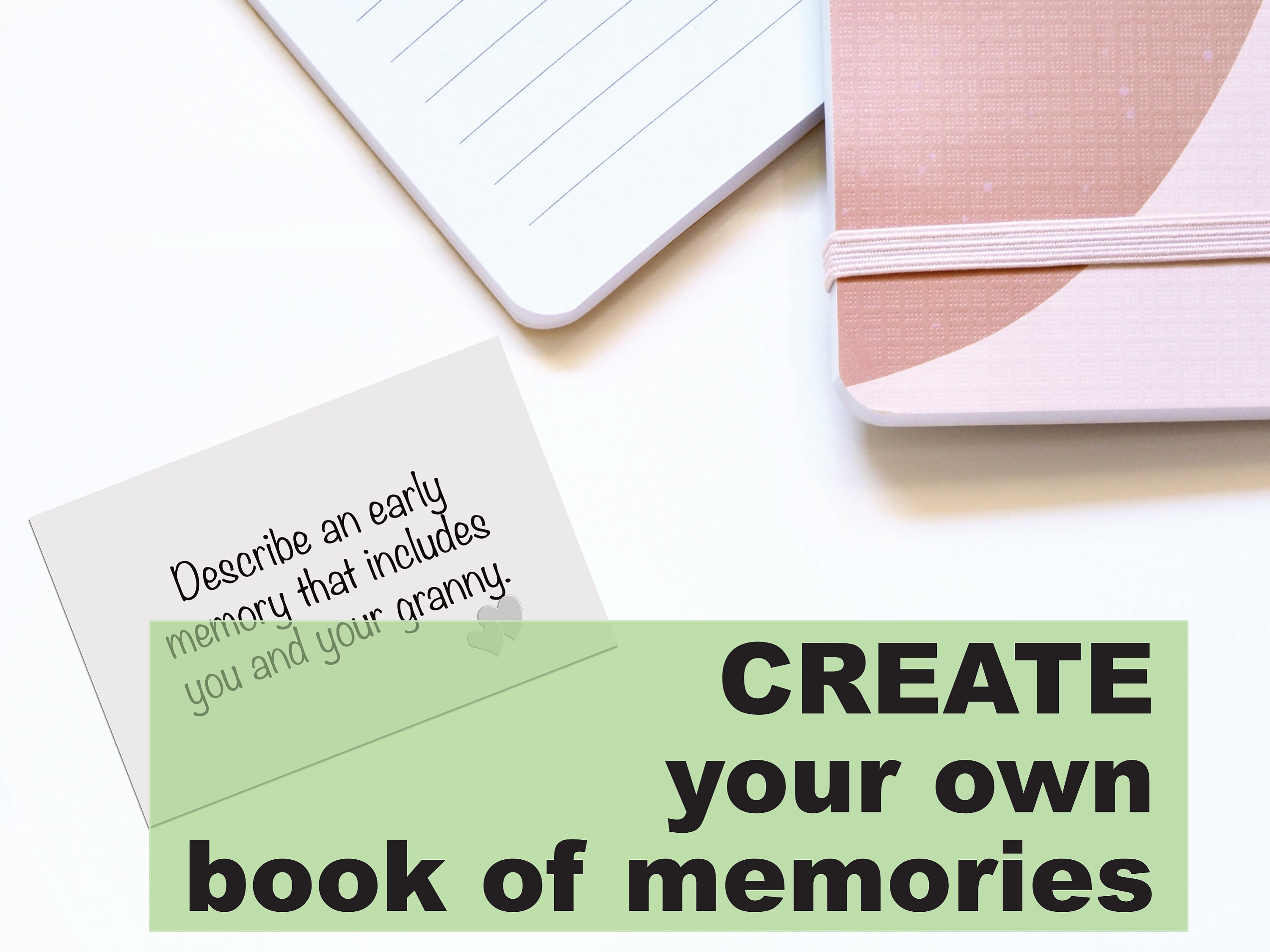 Writing Prompts, Memory Book, Granny, Printable Journal Prompts, Gift ...
