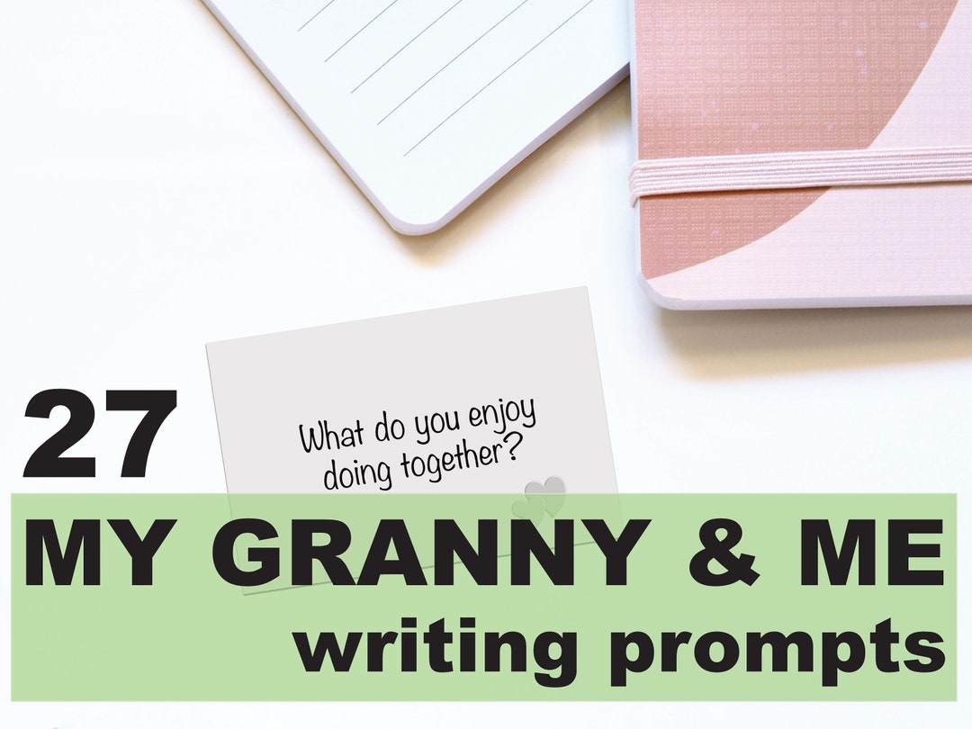 Writing Prompts, Memory Book, Granny, Printable Journal Prompts, Gift ...