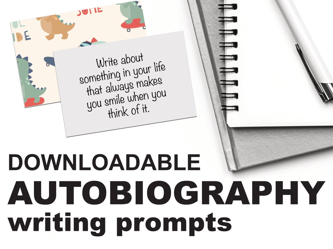Writing Autobiography Writing Prompts. Instantly Downloadable ...