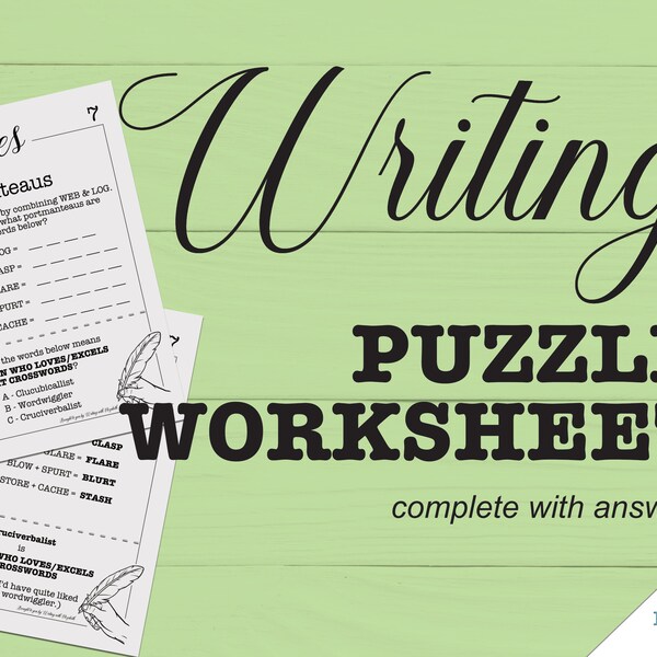 Downloadable Wordsearch - Etsy