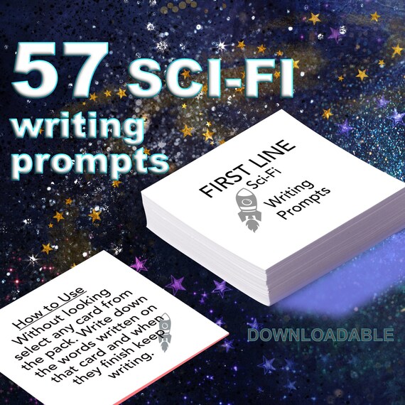 Writing Prompts Sci-fi Story Starters Instantly | Etsy