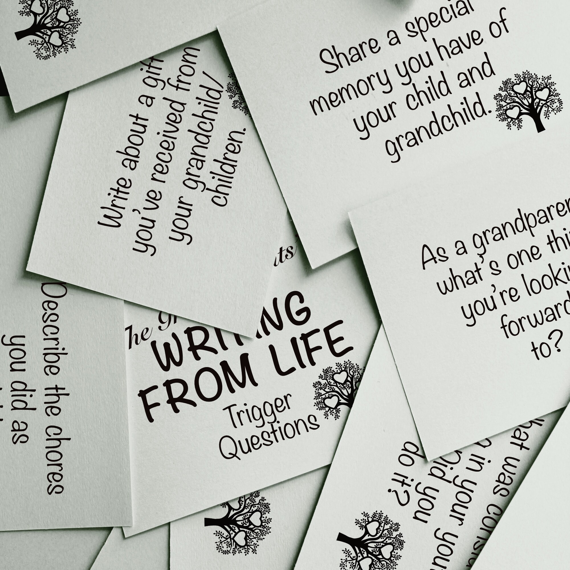 Autobiography Journal Writing Prompts for Grandparents. | Etsy