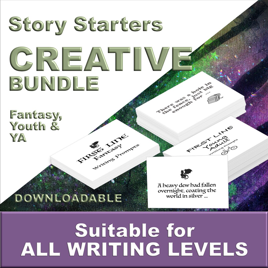 Writing Prompt Cards, Downloadable, Writing Tools, Creative Writing ...