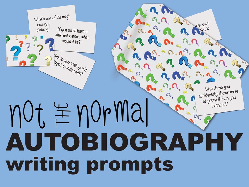 Fun Writing Prompts, Writing Prompt Cards, Printable Prompt Questions ...