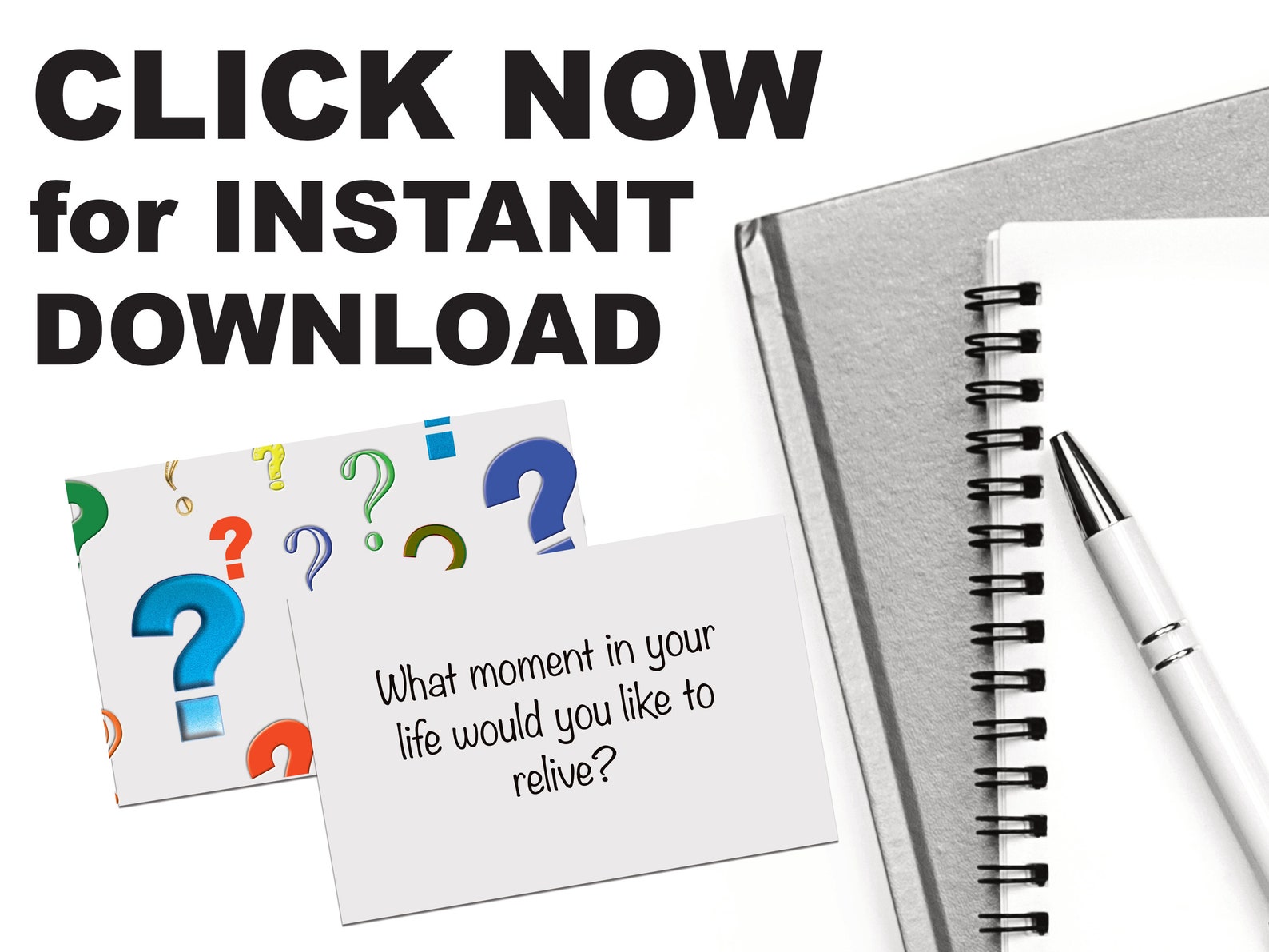 Fun Writing Prompts, Writing Prompt Cards, Printable Prompt Questions ...