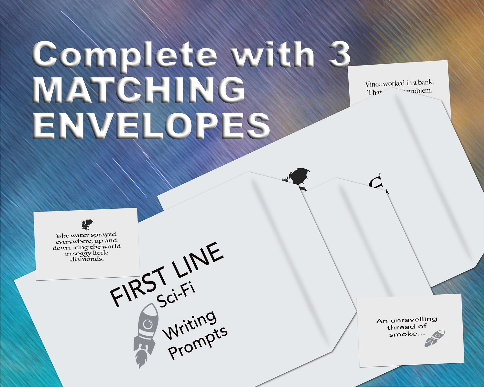 Story Starters Writing Prompts Fiction Writers Fiction - Etsy