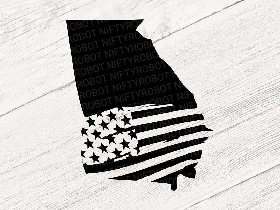 Georgia SVG Files Digital Download Georgia Flag SVG SVG - Etsy