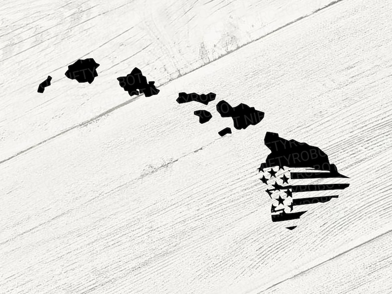 Hawaii SVG File Descarga digital Hawaii Flag SVG SVG File - Etsy México