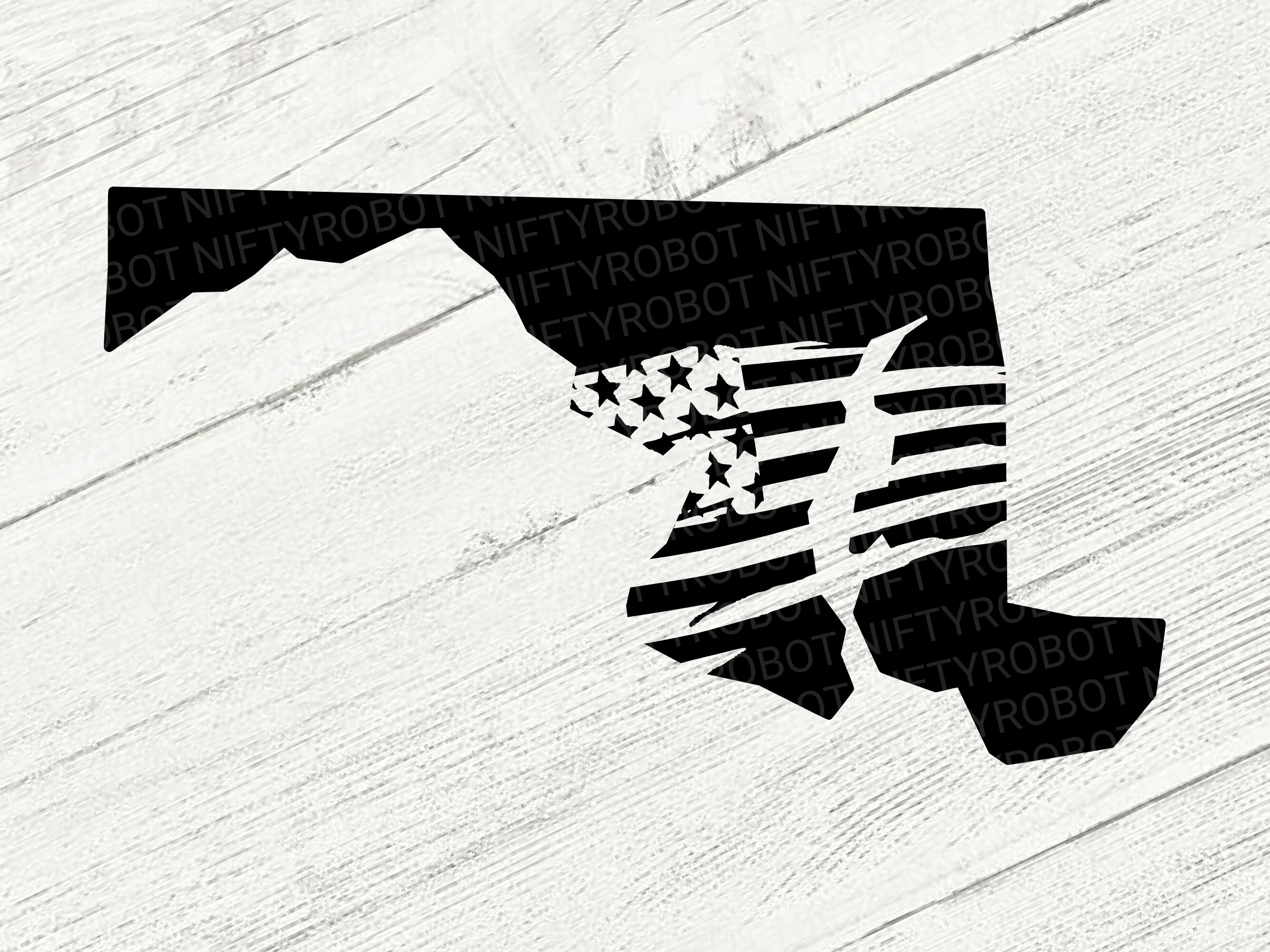 Drawing & Illustration Patriotic svg USA svg Maryland State State svg ...