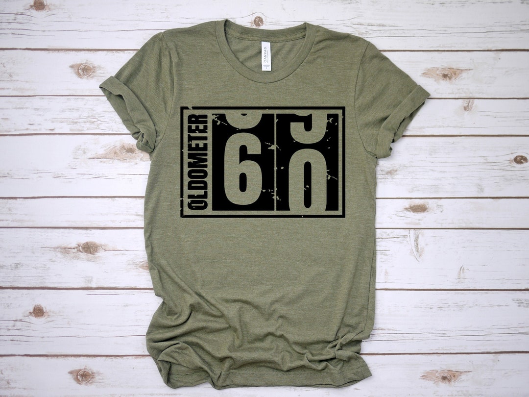 Oldometer 60, Tee-shirt anniversaire - Etsy France