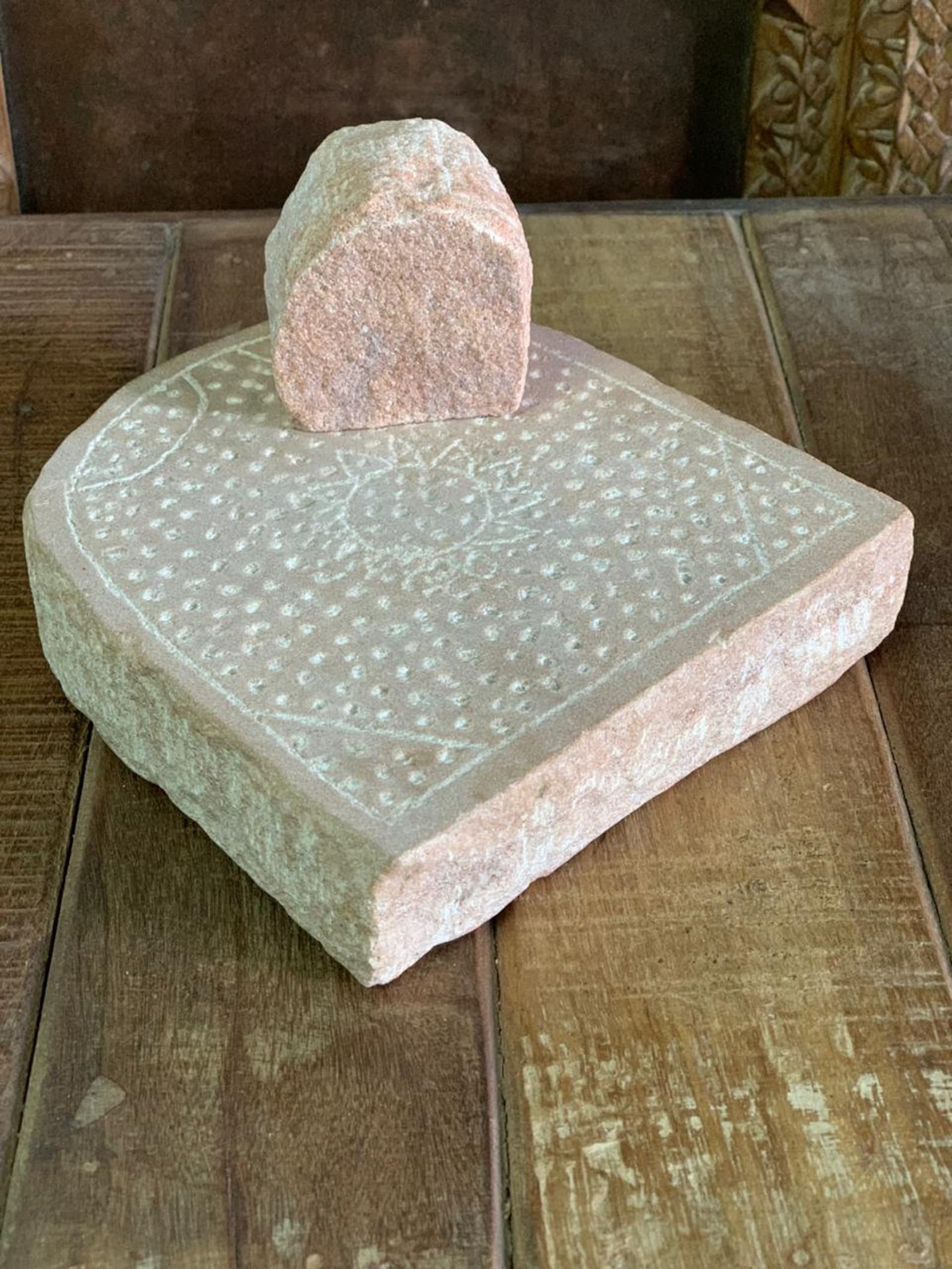 Stone silbatta Sil batta Portable Ammikallu or Grindstones | Etsy