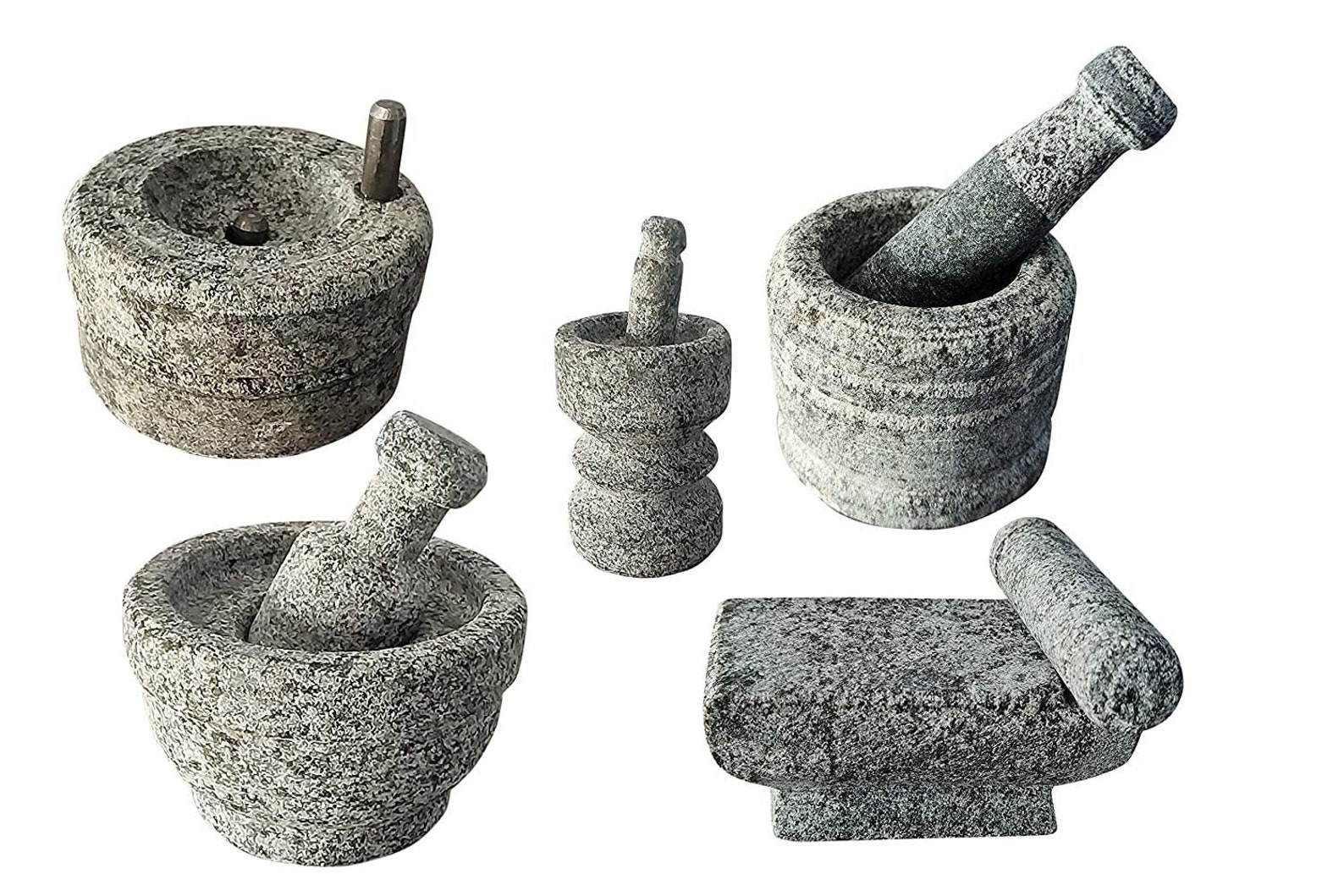 Stone Silbatta Sil Batta Portable Ammikallu or Grindstones | Etsy