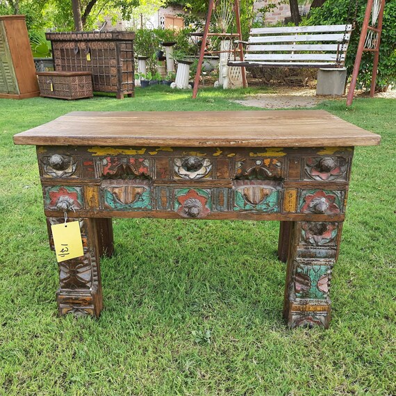 Native American Style Wood Benches