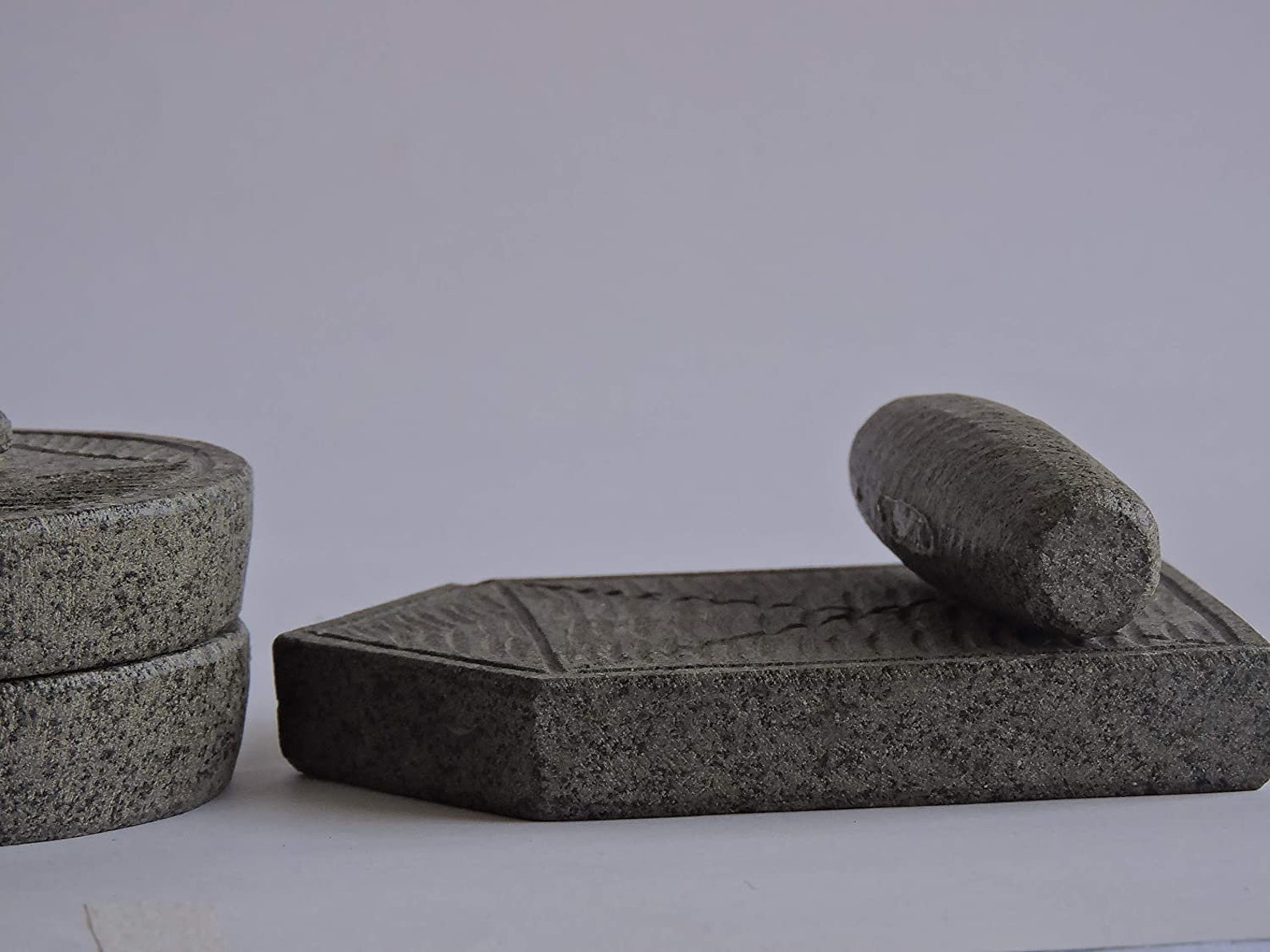 Stone Silbatta Sil Batta Portable Ammikallu or Grindstones | Etsy