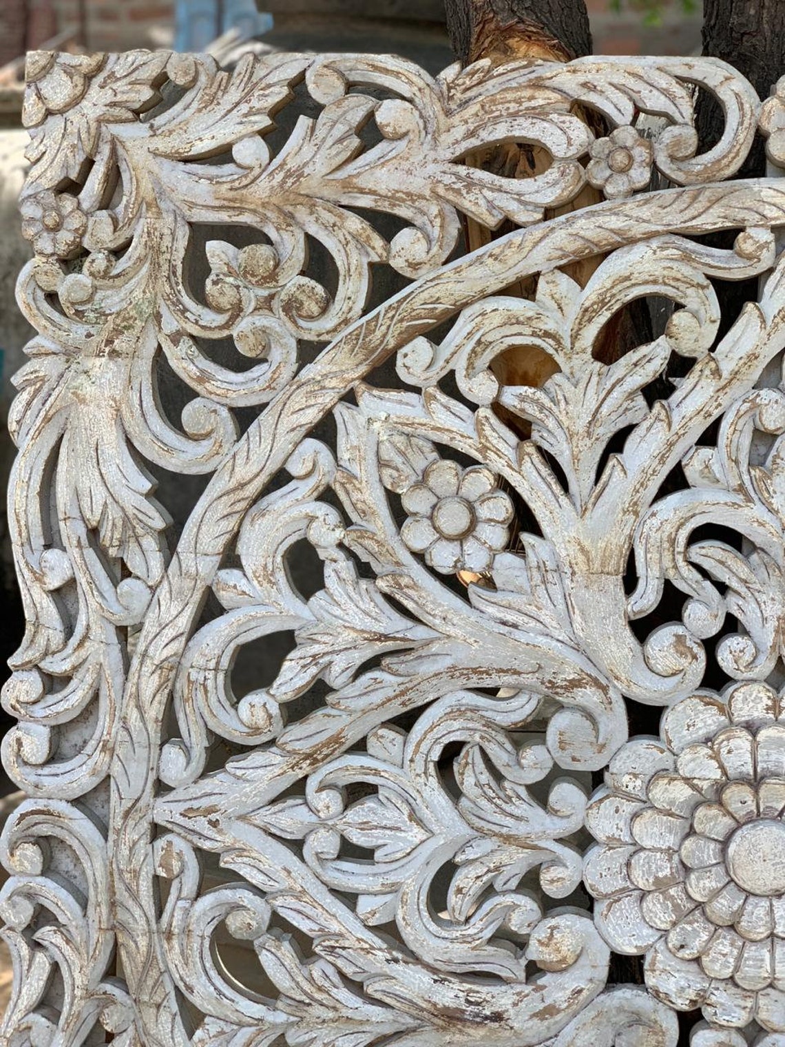Jali Panels Uk _ Old Carved Stone Jali Panel From Rajasthan – PPWBP