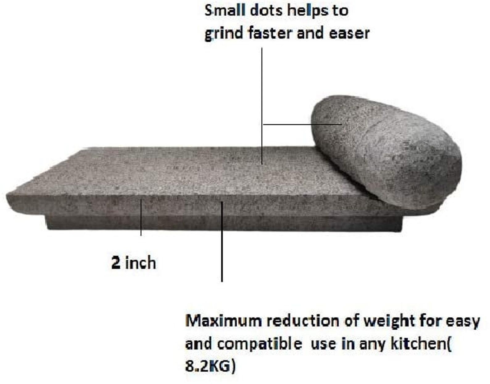 Stone silbatta Sil batta Portable Ammikallu or Grindstones | Etsy