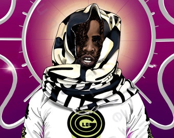 Chief Keef Painting - Etsy