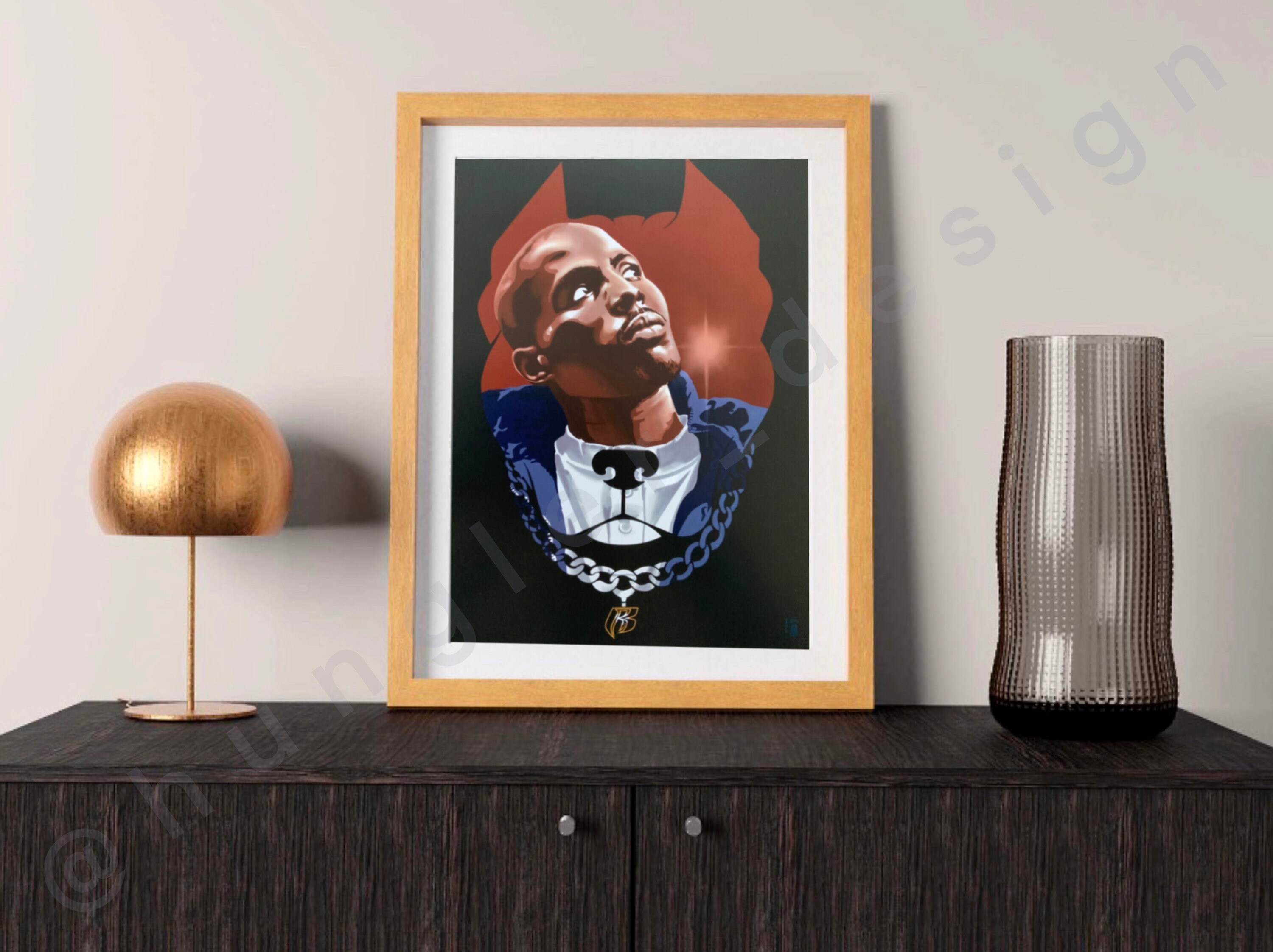 DMX Tribute Original Artwork Wallart Print Classic Hiphop Fan Art ...