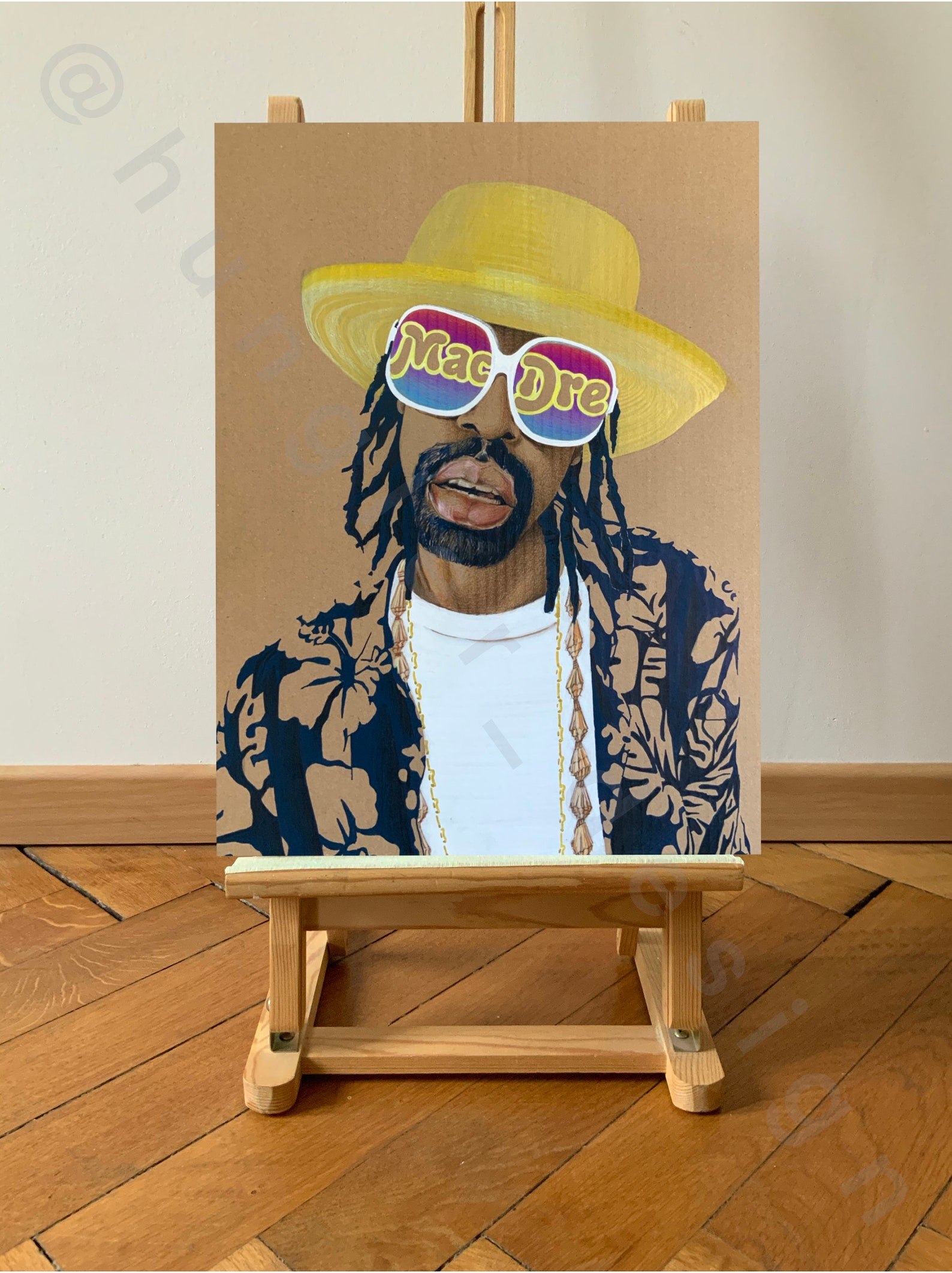 Print Original Artwork Mac Dre Fan Art Hip Hop California Bay Area - Etsy