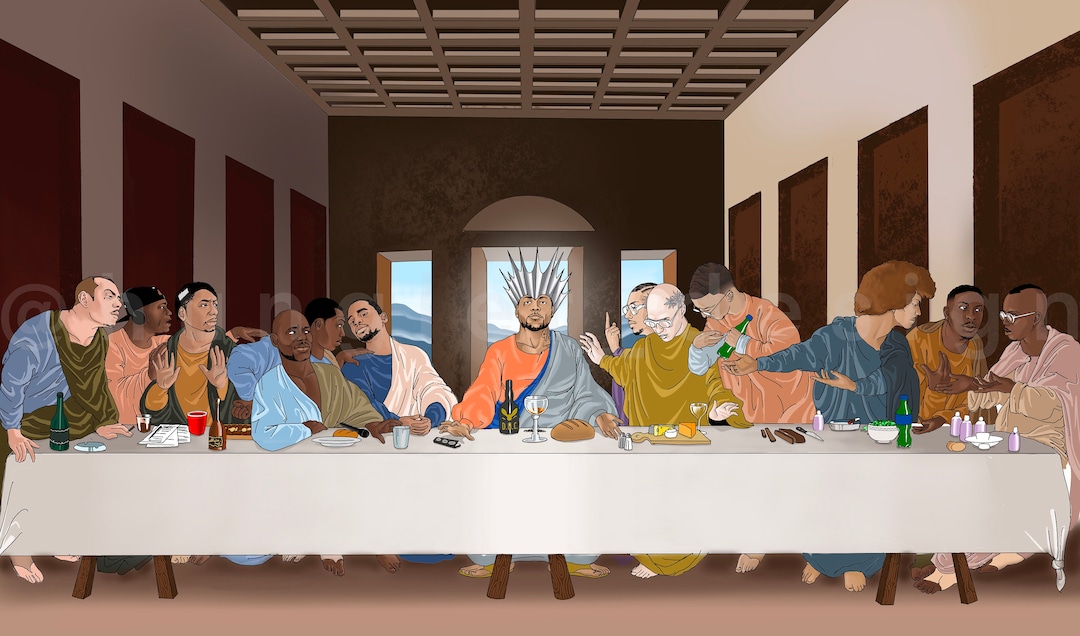 The Last Supper Da Vinci Booba Rap Hip-hop Misappropriation ...