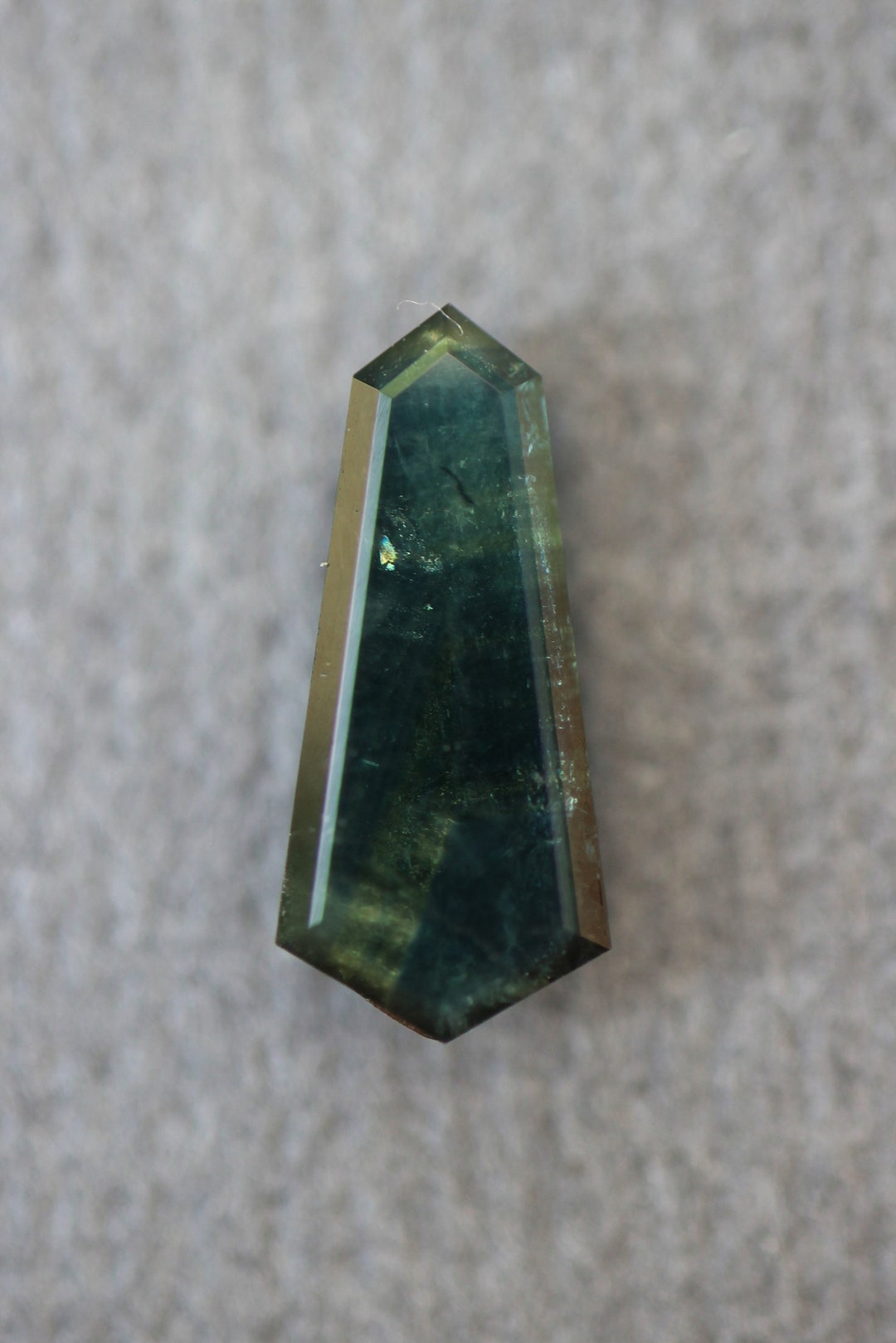 Natural African Parti Color Portrait Cut Sapphire 1.13ct - Etsy