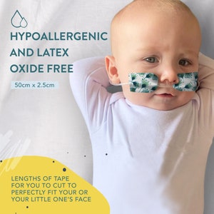 Ng Tube, Nasogastric or Oxygen Tube Adhesive Tape Length Floral MIX ...