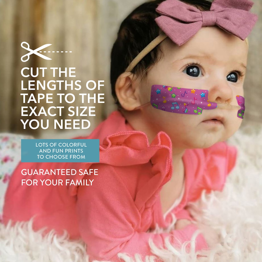 Ng Tube, Nasogastric or Oxygen Tube Adhesive Tape Length Fluro MIX Pack ...