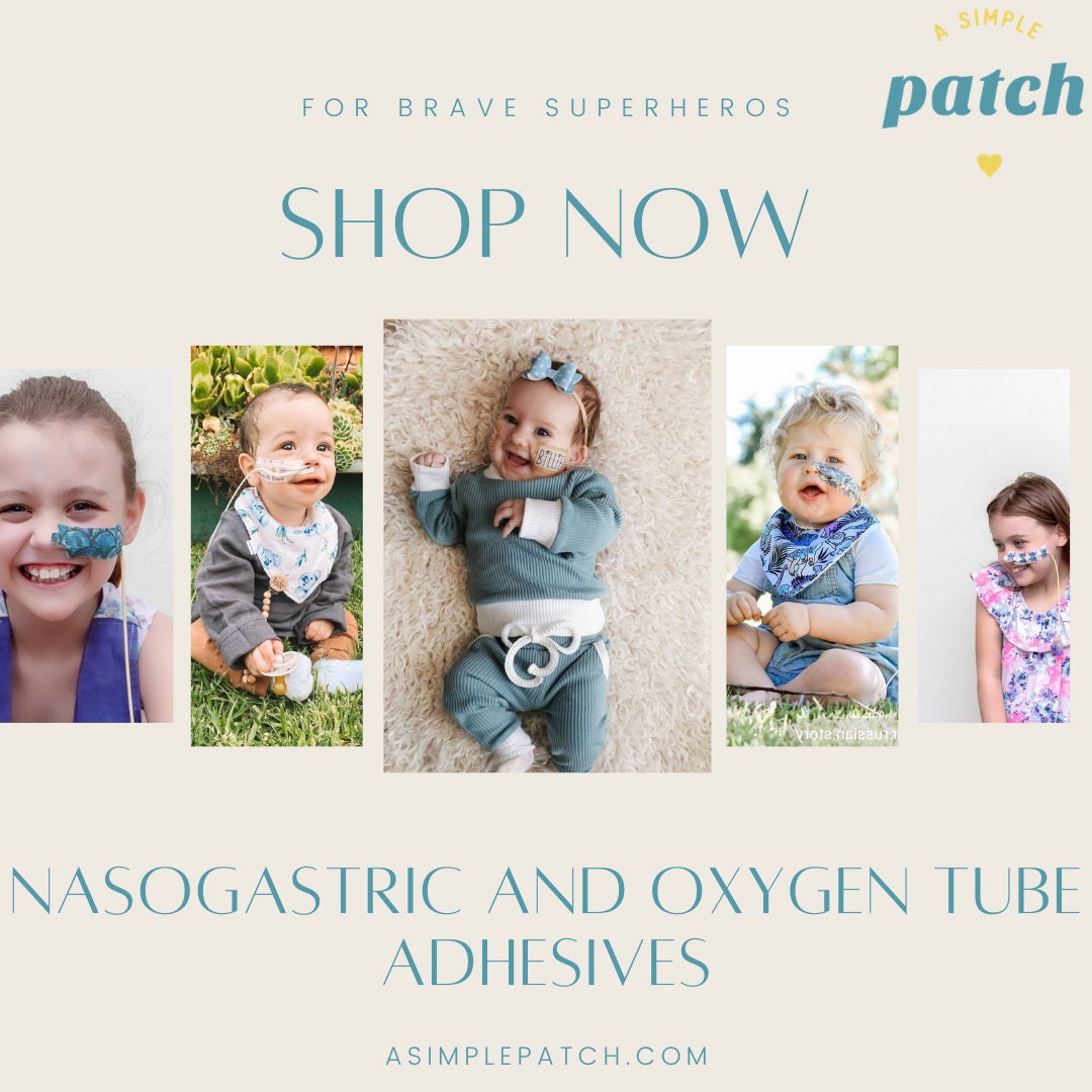 Ng Tube, Nasogastric or Oxygen Tube Adhesive Tape Length - Henna - Etsy