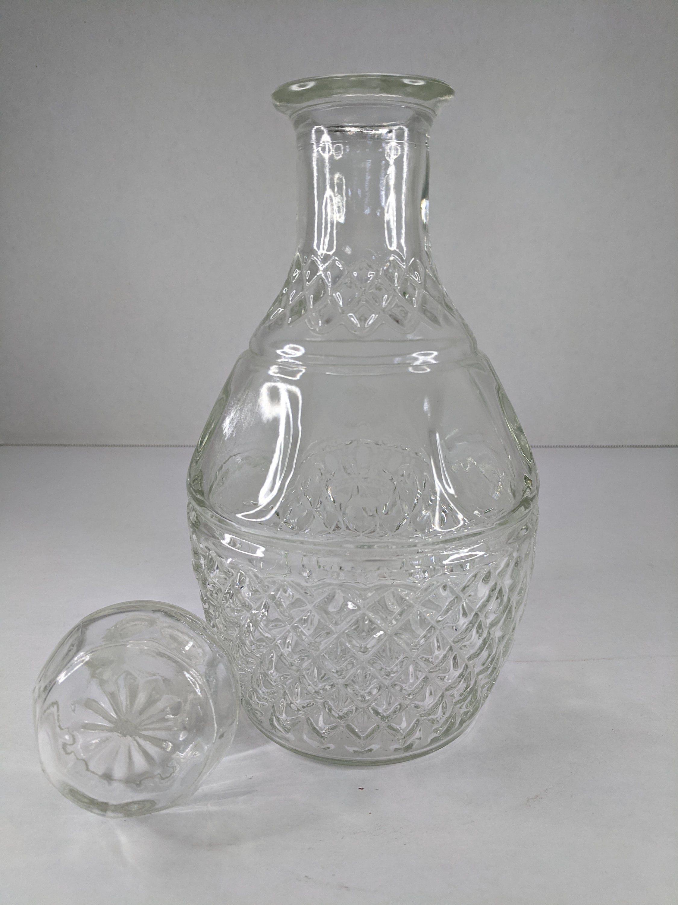 Crown Royal Decanter With Grape and Crown Design Used in Good Condition ...