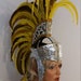 YELLOW mohawk Feather Headpiece-samba Costumes - Etsy