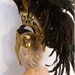 GOLD mohawk Feather Headpiece-samba Costumes - Etsy