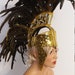 GOLD mohawk Feather Headpiece-samba Costumes - Etsy