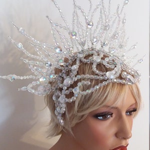 CLEAR Liberty Headdress-headpiece-samba Costumes Carnival-mardi Gras ...