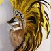 YELLOW mohawk Feather Headpiece-samba Costumes - Etsy