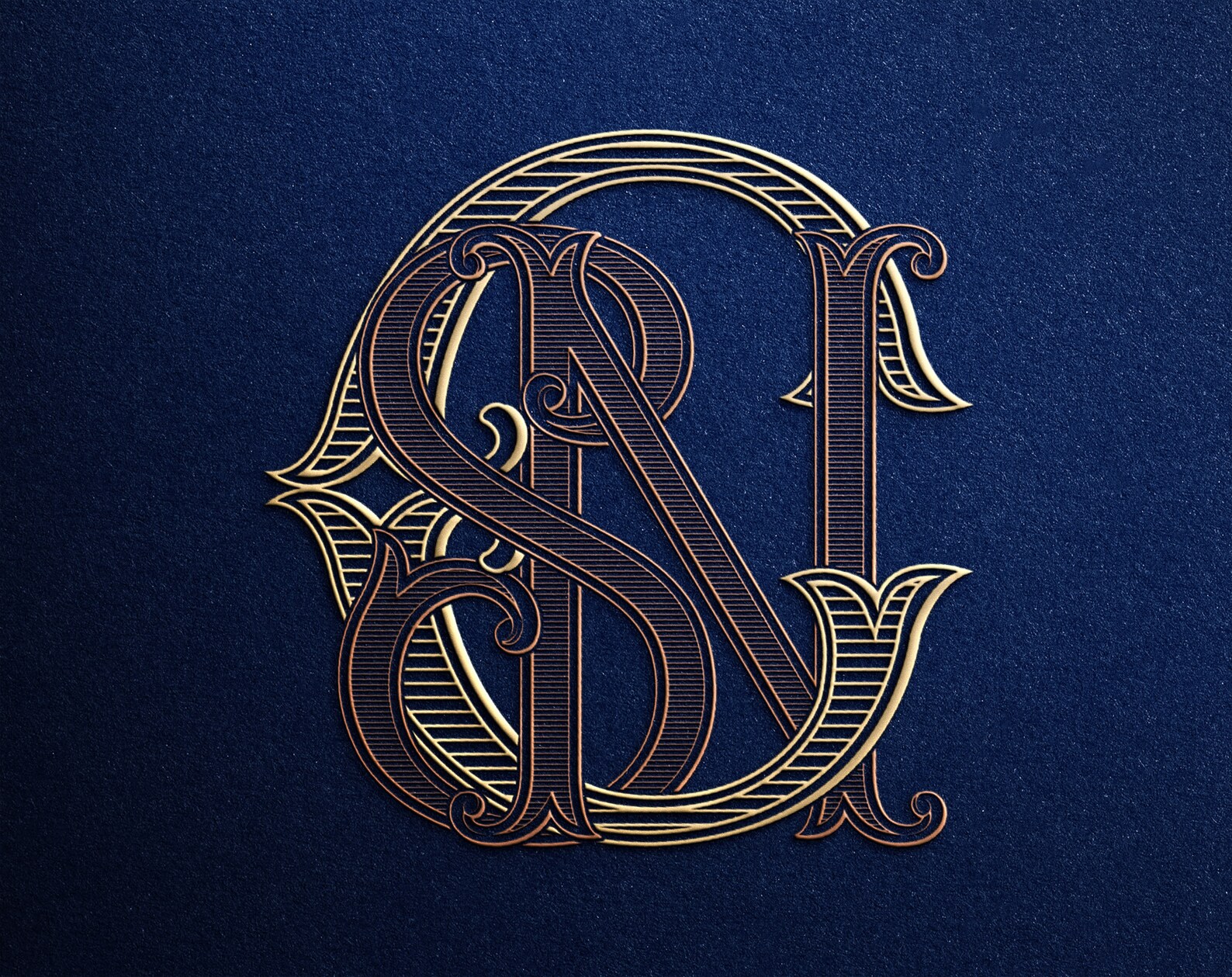 Made to Order 3 Letter Monogram Created Using Pre-Designed | Etsy