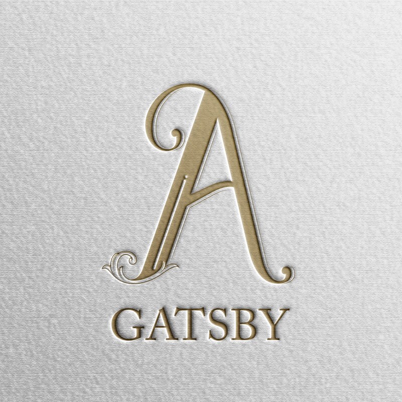Gatsby Monogram - Etsy