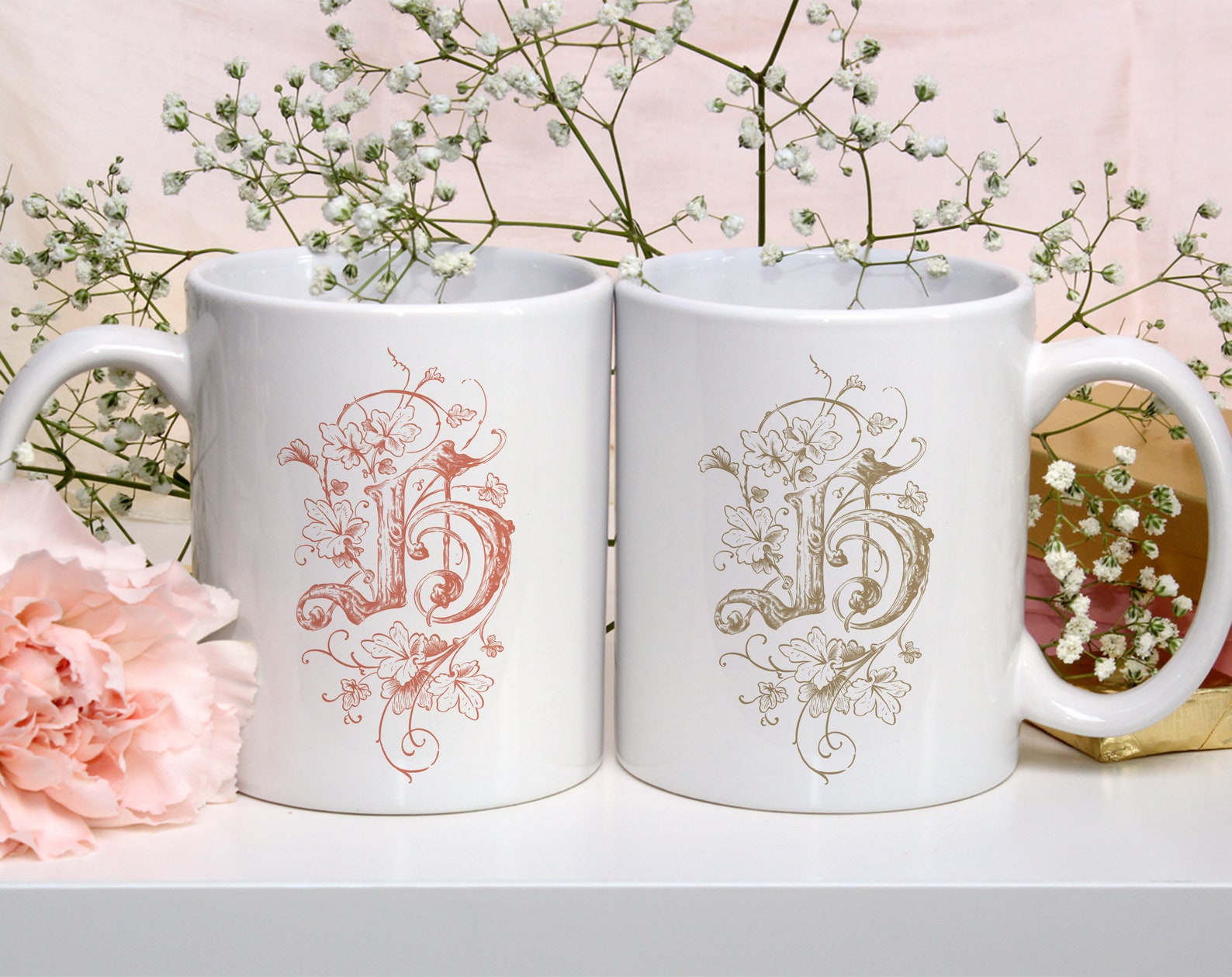 Victorian Era Monogram Single Letter H Vintage One Letter - Etsy