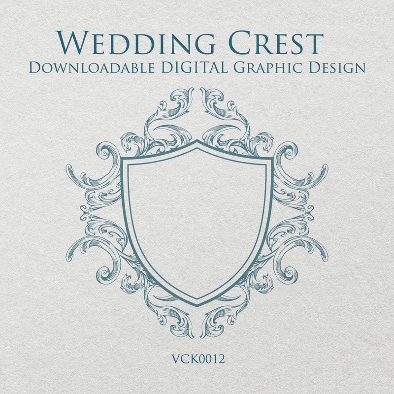 Monogram Shield - Etsy