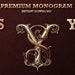 2 Letter Monogram With Letters SY Digital Download Wedding Monogram SVG ...