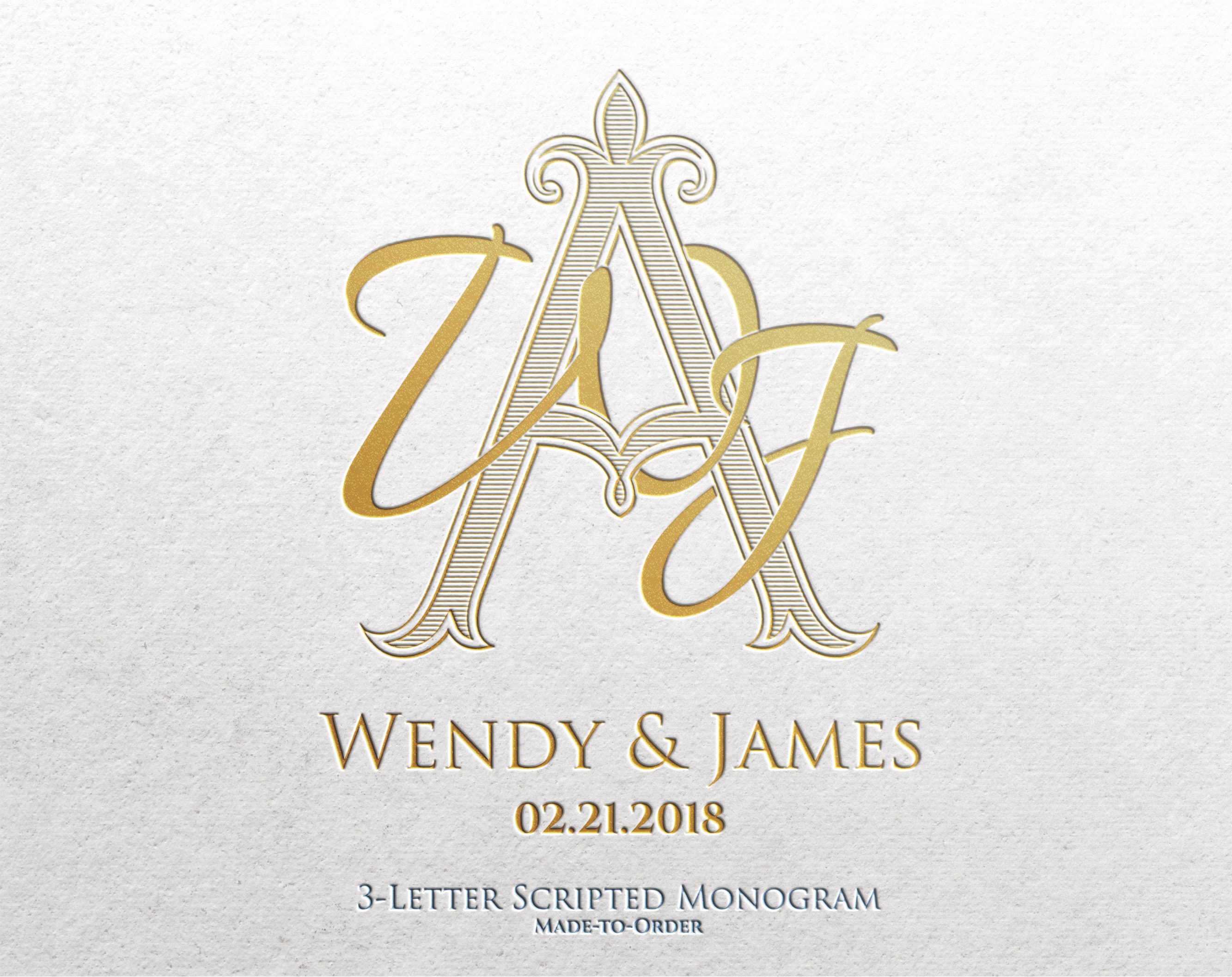 3 Letter Monogram Logo